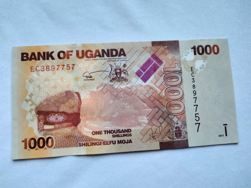 Uganda 1.000 shiling,2017 god.UNC