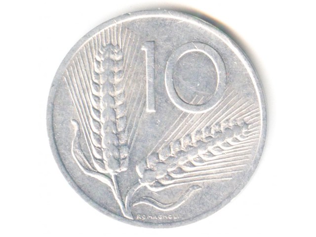 Italija 10 Lira 1967.