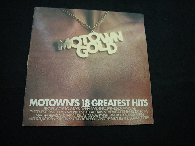 LP - VARIOUS - MOTOWN GOLD