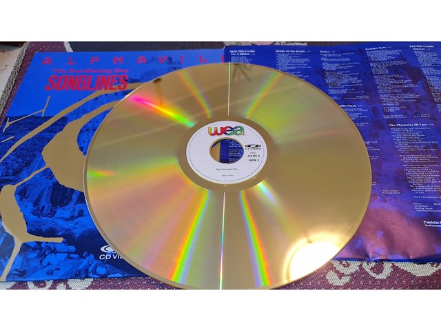 Alphaville - The breathtaking blue songlines Laserdisc