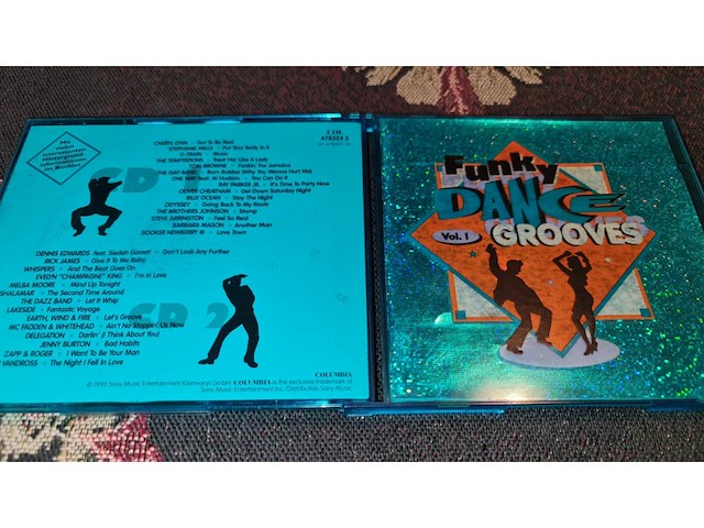 VA - Funky dance grooves Vol. I 2CDa , ORIGINAL