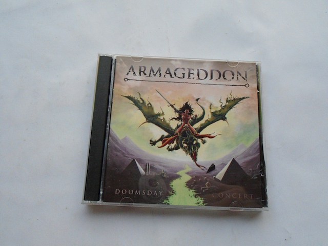 Armageddon, Doomsday, concert, cd+dvd