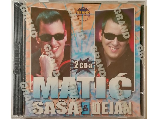 Saša Matić &; Dejan Matić   2xCD