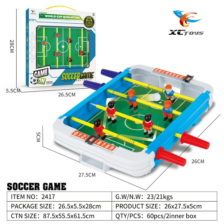 PLASTIČNI STONI FUDBAL 2417