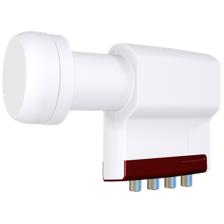 Quad LNB, sum: 0.1dB, vodonepropusan, dugi vrat