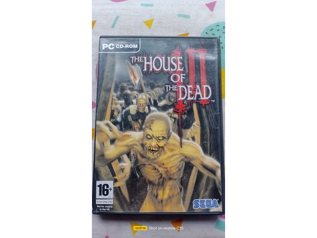PC CD ROM THE HOUSE OF THE DEAD