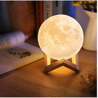 Stolna noćna lampa - 3D Moon