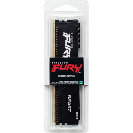 16 GB DDR4/2666 KINGSTON KF426C16BB/16, FURY Beast Black