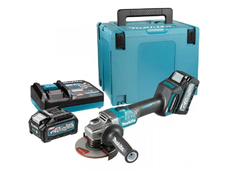 MAKITA GA005GM201 XGT Akumulatorska ugaona brusilica, 40V, 125mm