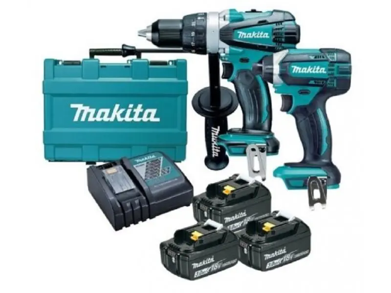 MAKITA Set DLX2145X1 Udarni odvijač DTD152 + Udarna bušilica DHP458