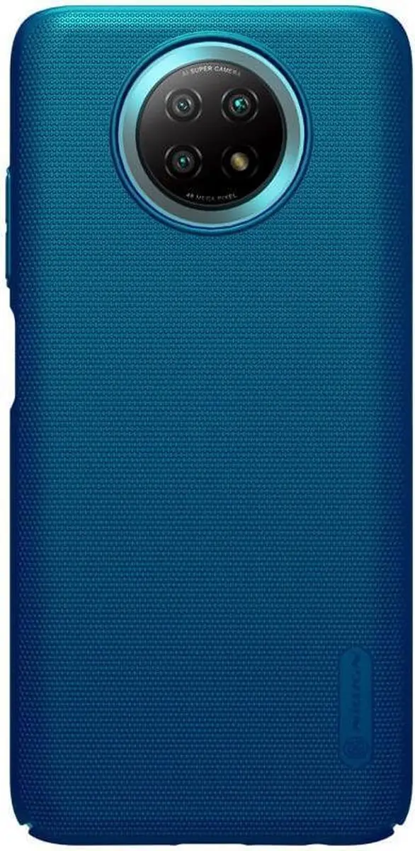 NILLKIN Super Frosted Shield Maska za telefon Xiaomi Redmi Note 9 5G/Note 9T 5G plava