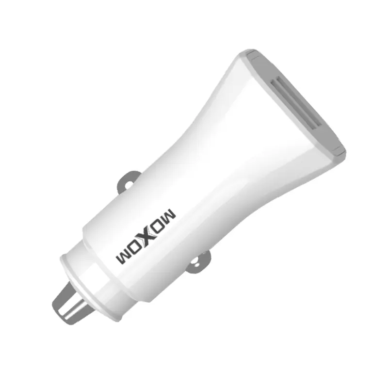 MOXOM Auto punjač MX-VC31 3A Lightning beli