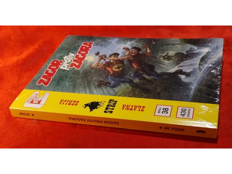 Zlatna Serija 38 (Korica B) Zagor Zagor protiv Zagora