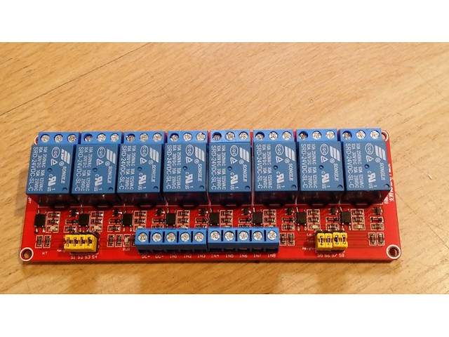 Modul sa 8 relea  H/L 24VDC