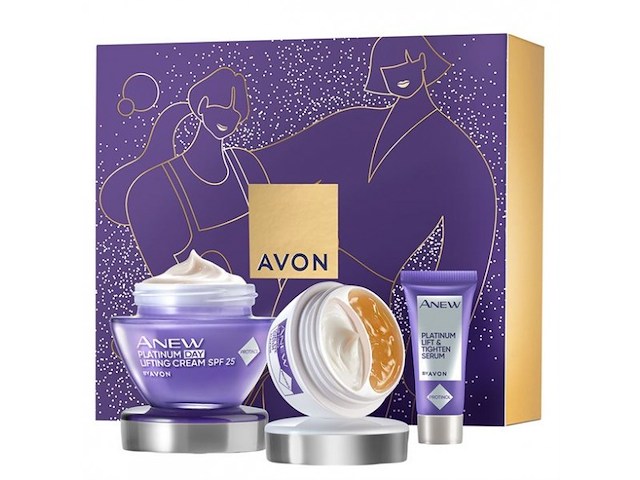 Avon Anew Platinum set