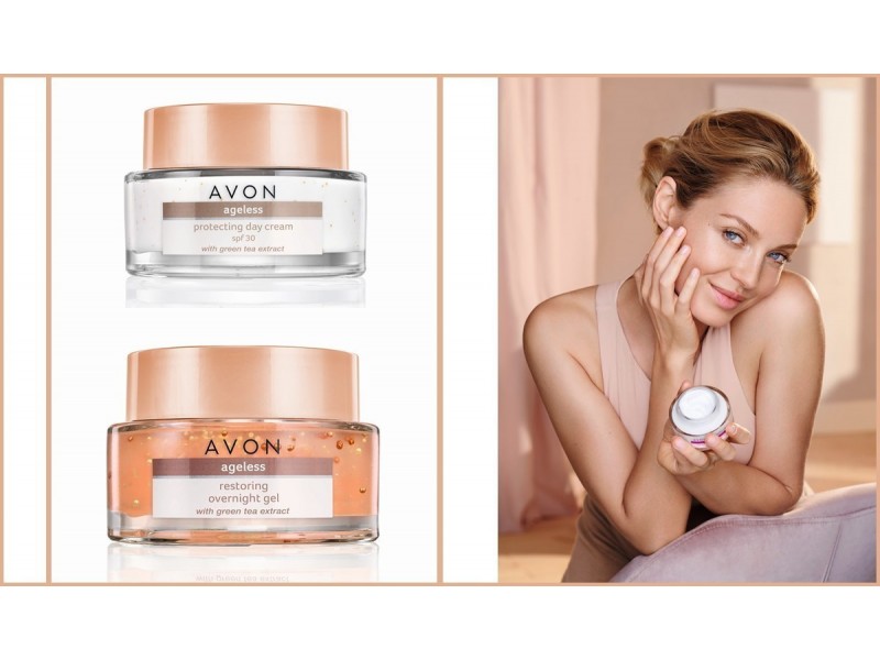 NutraEffects zaštitna dnevna krema i noćni gel Avon