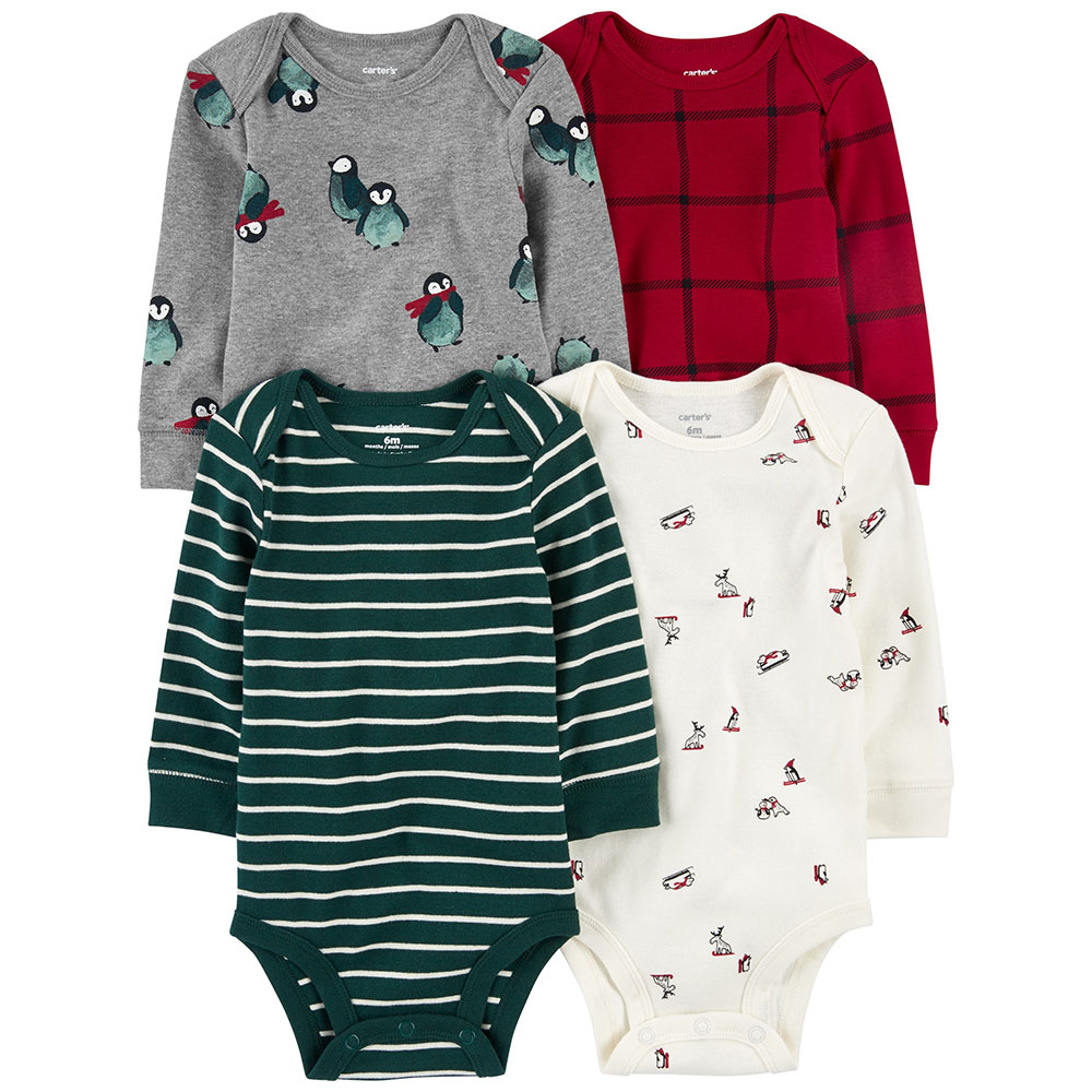 Carter's bodi za bebe dečake - set od 4 kom. BZ221O013910