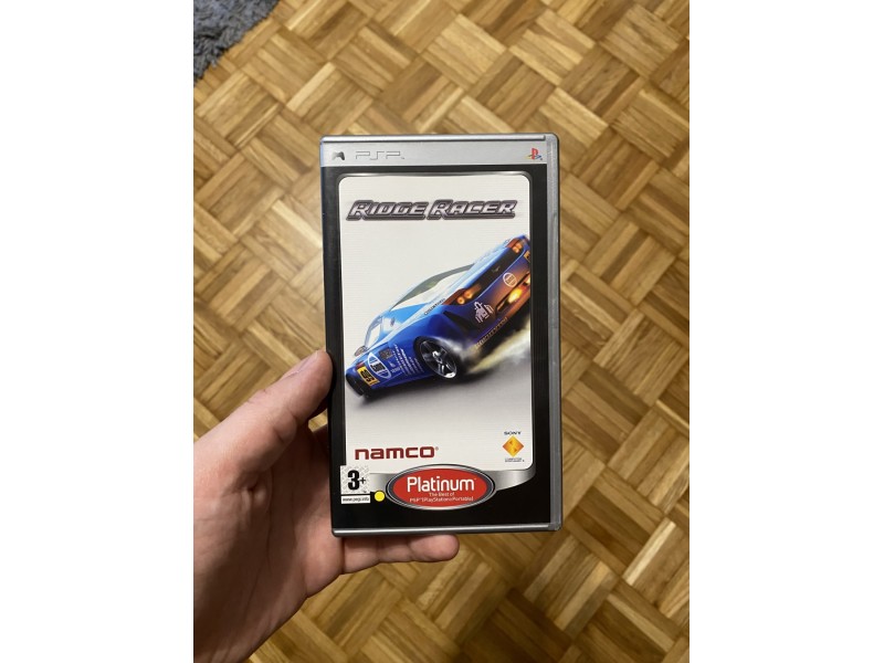 PSP ridge racer umd sony platinum original