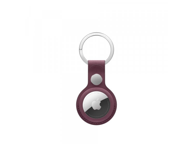 APPLE AirTag FineWoven Key Ring – Mulberry(mt2j3zm/A)