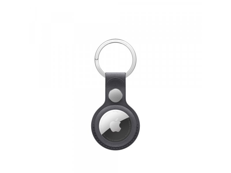 APPLE AirTag FineWoven Key Ring – Black (Mt2h3zm/A)