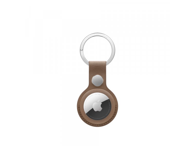 APPLE AirTag FineWoven Key Ring – Taupe (Mt2l3zm/A)