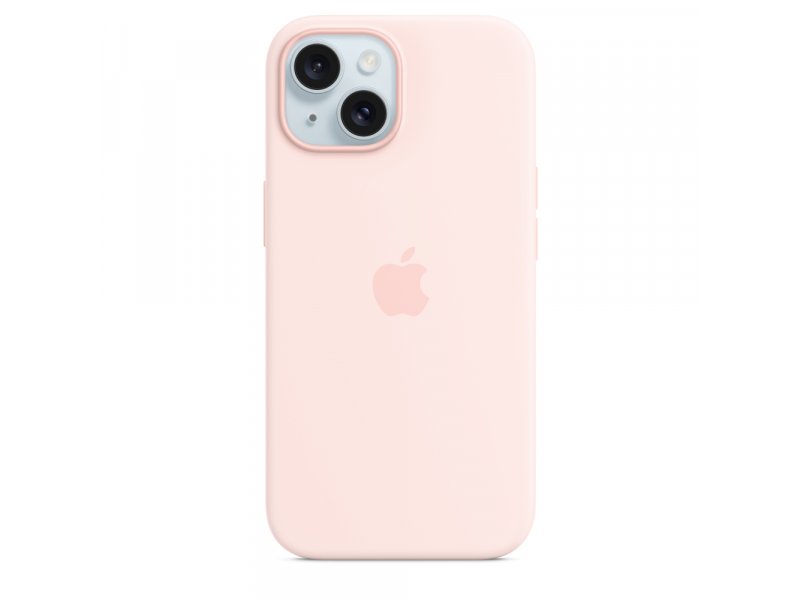 APPLE IPhone 15 Silicone Case W MagSafe – Light Pink(mt0u3zm/A)