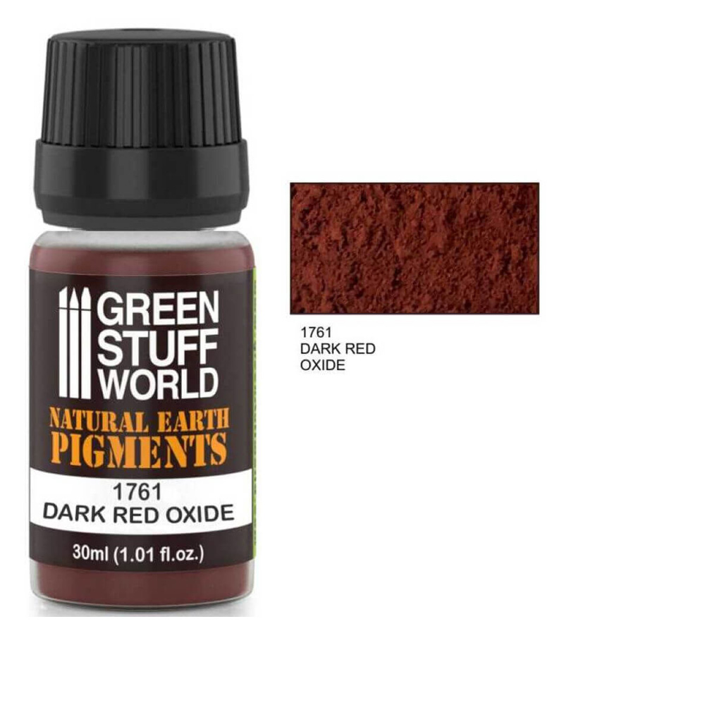 Paint Pot - Dark Red Oxide Pigments - 30ml