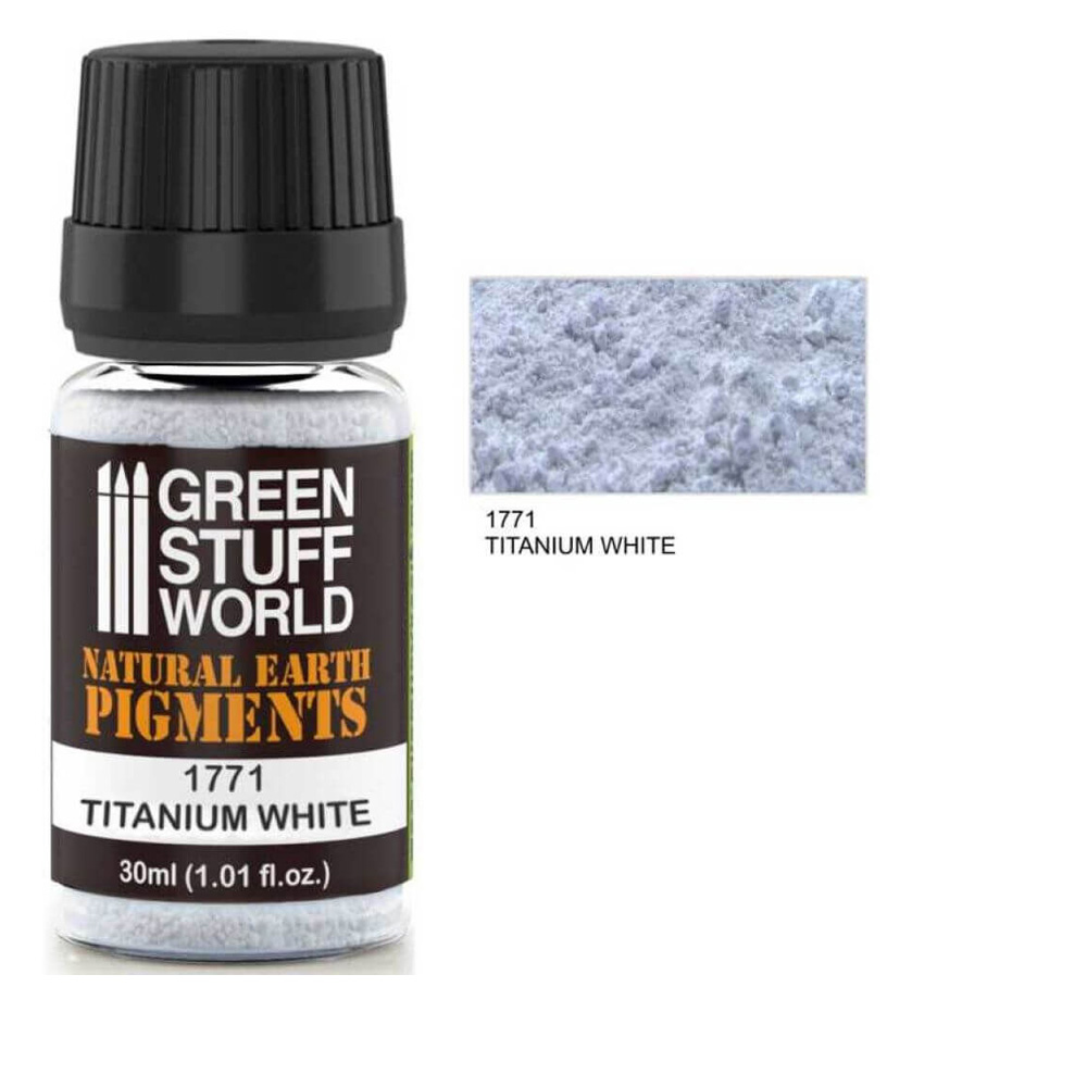 Paint Pot - TITANIUM WHITE pigments 30ml