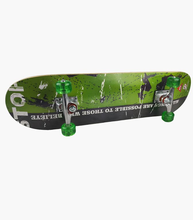 WINMAX Skateboard zeleni