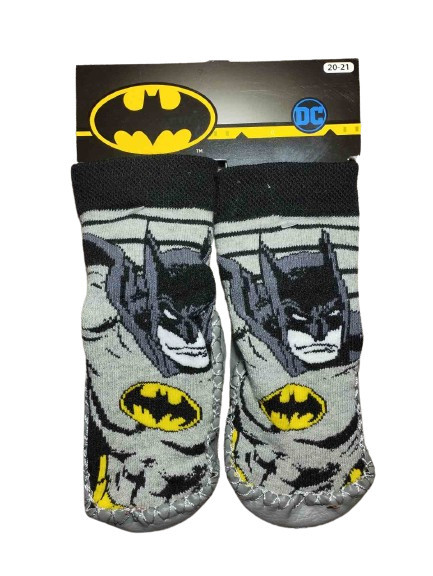 Čarape patofne neklizajuće Batman sive veličina 20-21