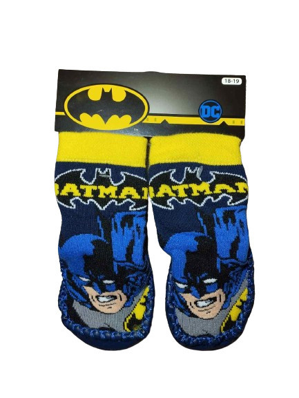 Čarape patofne neklizajuće Batman teget veličina 18-19