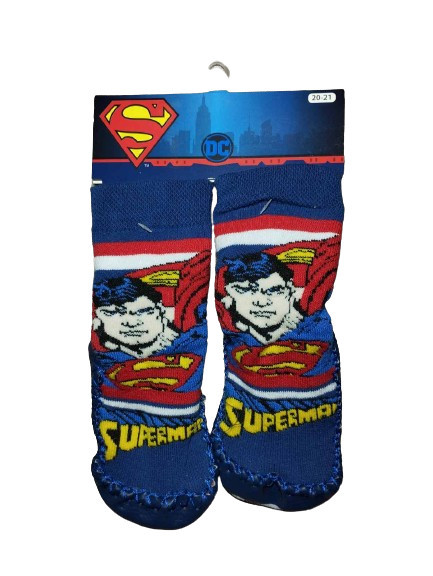 Čarape patofne neklizajuće Superman veličina 20-21