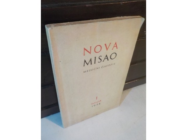 Nova misao januar 1954