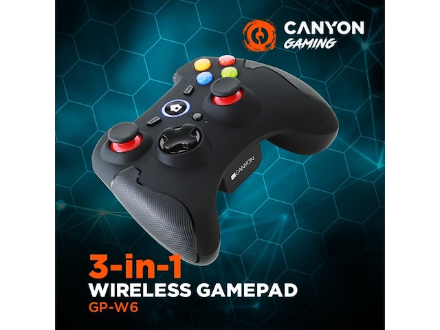Canyon Wireless gamepad GP-W6 NOV