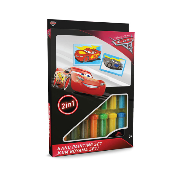 Red Castle Kreativni set Slikanje peskom Cars 254642