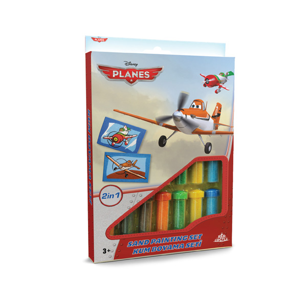 Red Castle Kreativni set Slikanje peskom Planes 253324