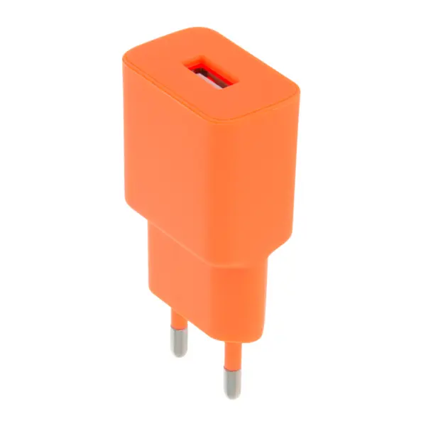 SETTY LSIM-A-1210 Punjač 1x USB 2.4A, Narandžasti