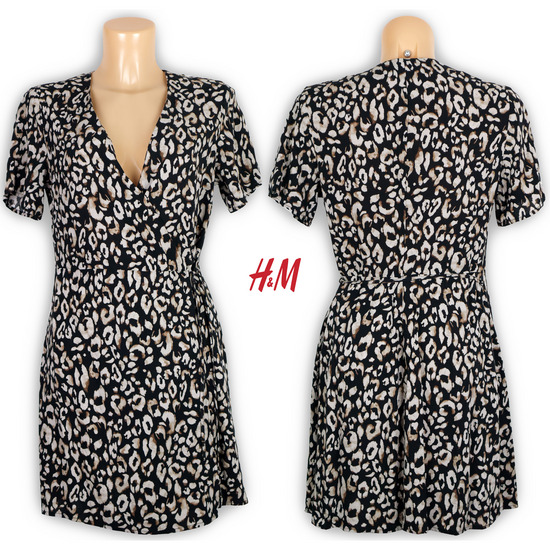 H&M haljina na preklop (S)