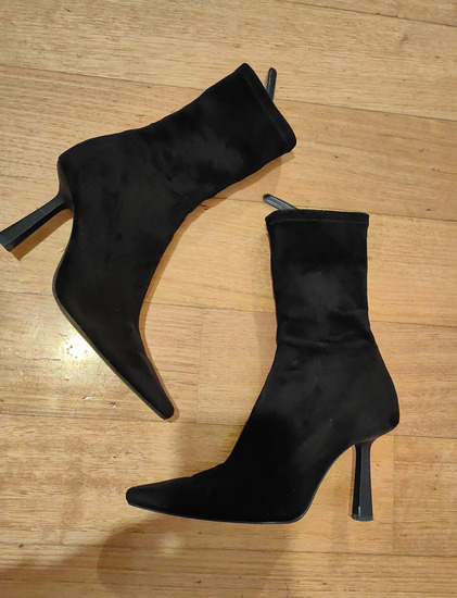 Zara suede ankle boots