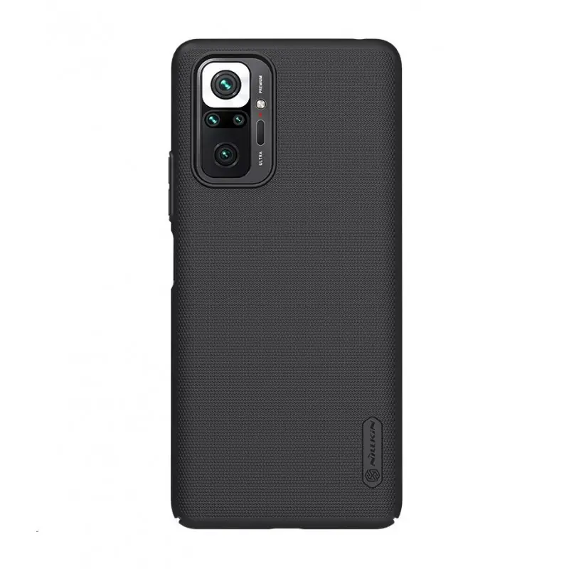 NILLKIN Maska za Xiaomi Redmi Note 10 Pro/10 Pro Max Nillkin Scrub crna