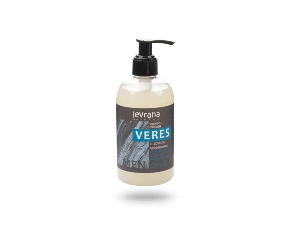 LEVRANA Organski šampon za kosu VERES - kedar i kleka bez sulfata organic certified 300 ml
