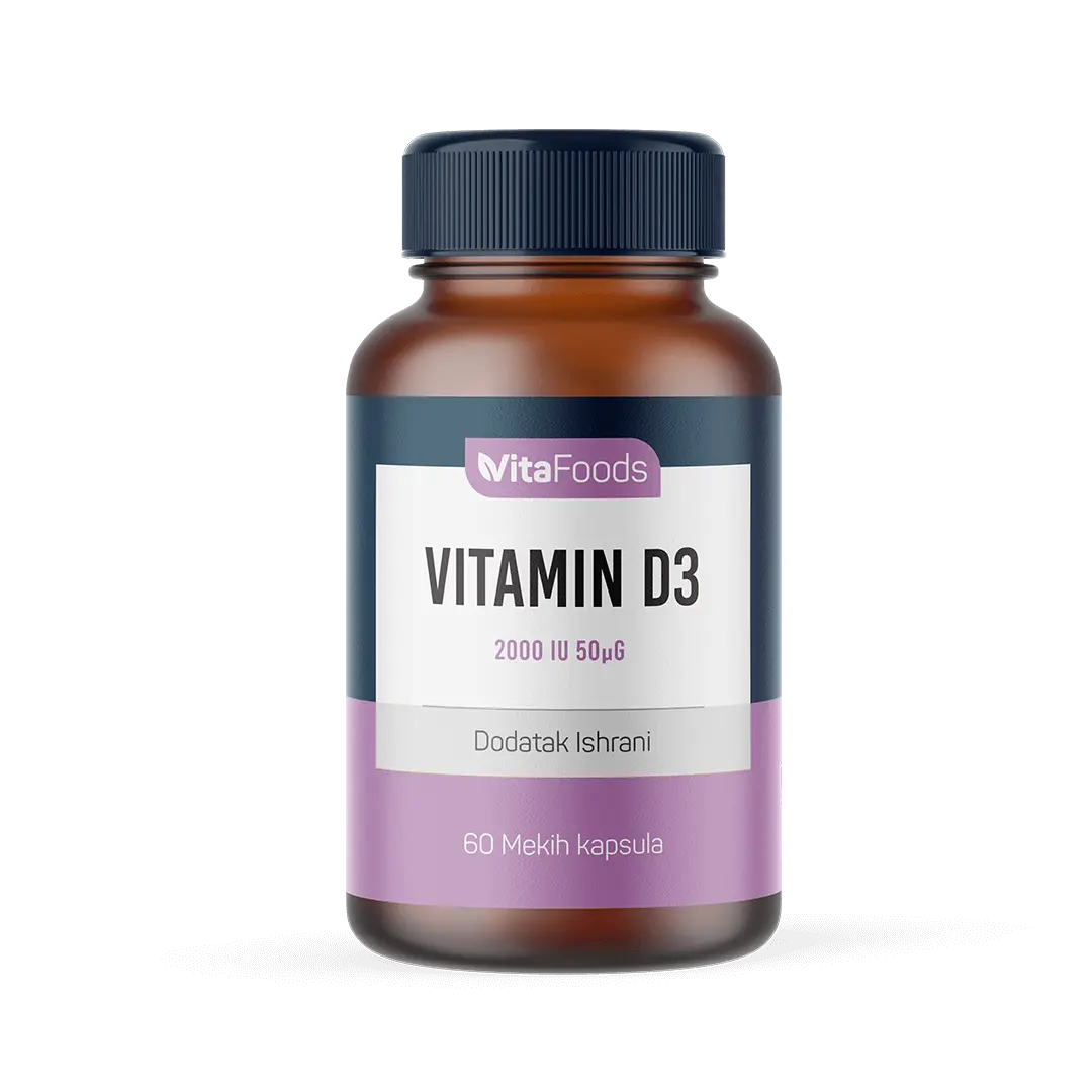 VITAFOODS Vitamin D3 2000IU 50µg