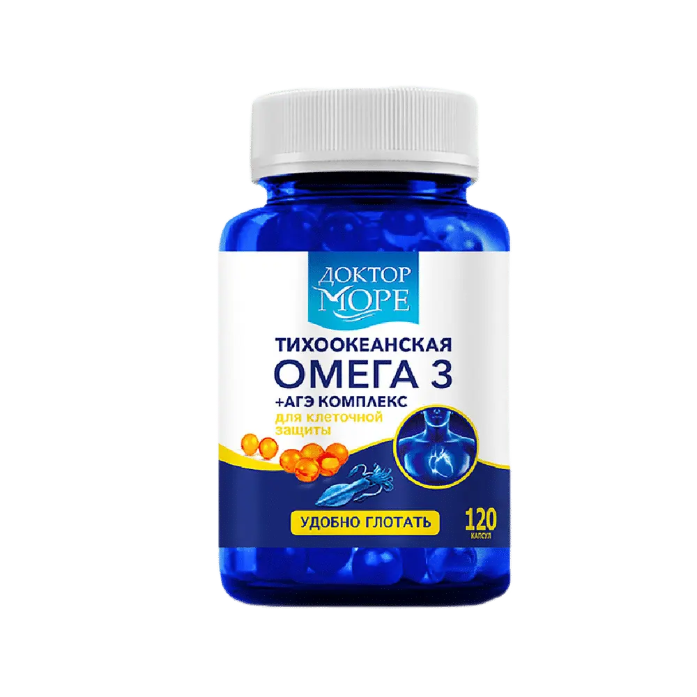 DOKTOR MORE Omega 3 + AGE kompleks