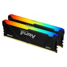 KINGSTON DIMM DDR4 64GB (2x32GB kit) 3600MT/s KF436C18BB2AK2/64 Fury Beast Black RGB XMP