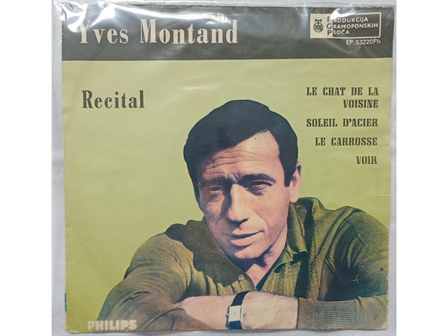 YVES  MONTAND  -  LE  CHAT  DE  LA  VOISINE