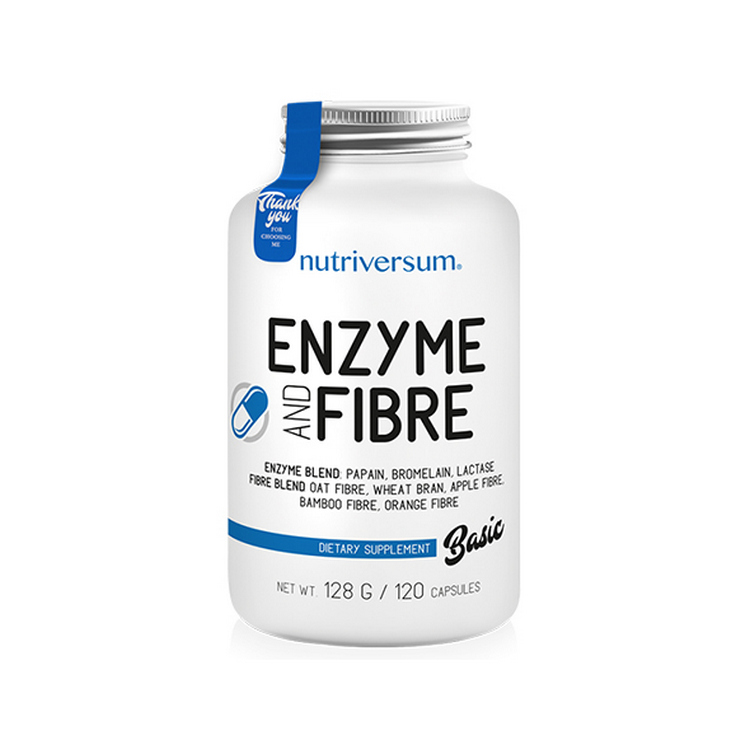 Enzyme and Fibre – 120 kapsula