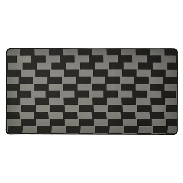 Podloga za gejmerski miš, crna/siva dezenirano, 40x80 cm