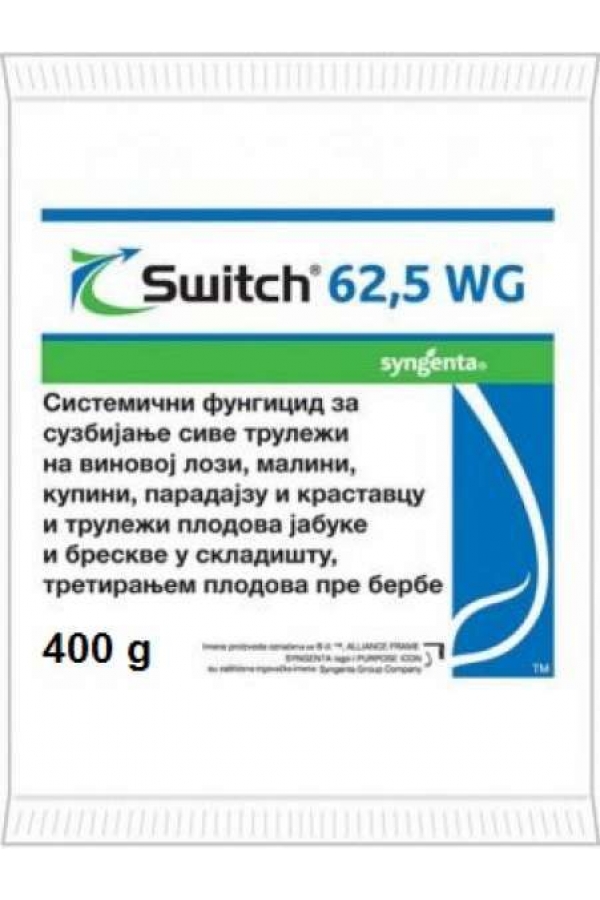 SWITCH 62.5 WG 400GR
Šifra: 7514 JM: KOM