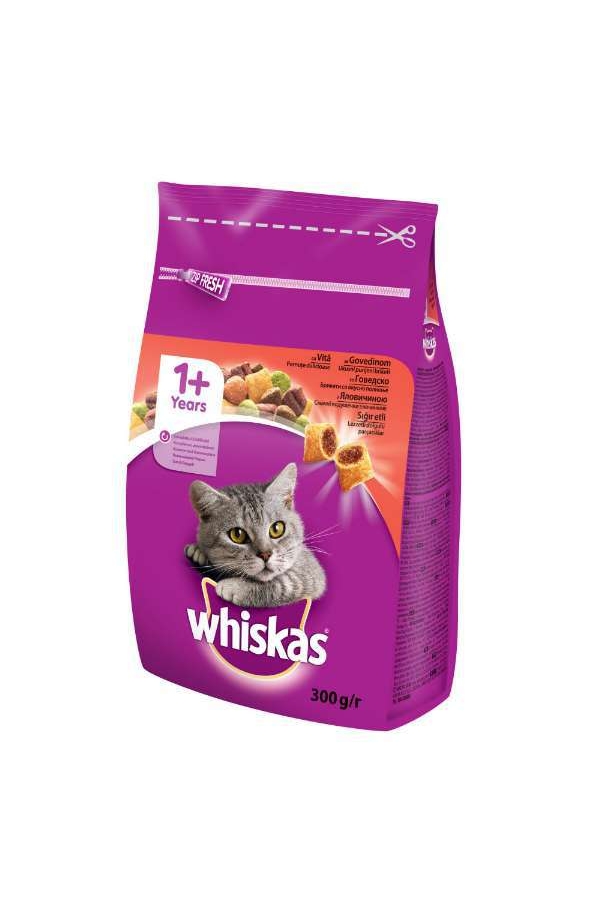 WHISKAS BRIKETI govedina 0.3
Šifra: 1812 JM: KOM