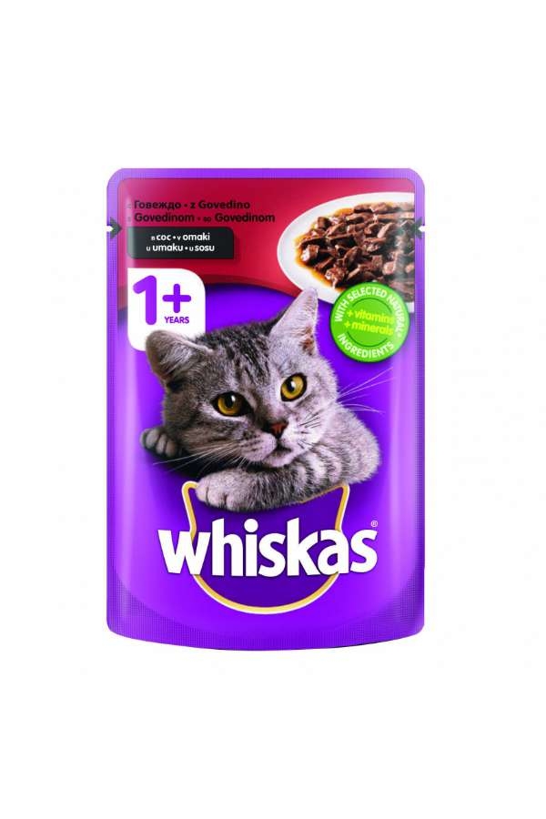 WHISKAS KES. JAGNJETINA&CURETINA 85GR
Šifra: 5395 JM: KOM